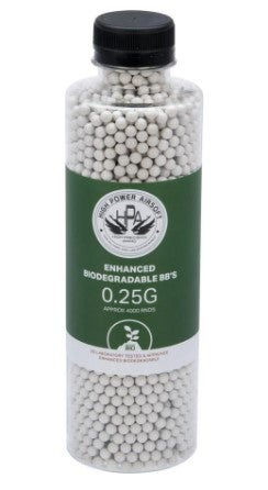 HPA 0.25g BBs (4,000 Count) | Big Red Airsoft